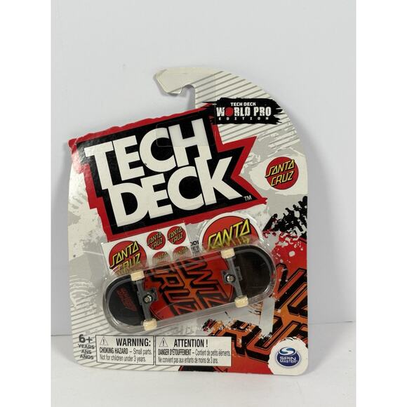 Tech Deck | Toys | Tech Deck 222 Santa Cruz Finger Skateboard New ...